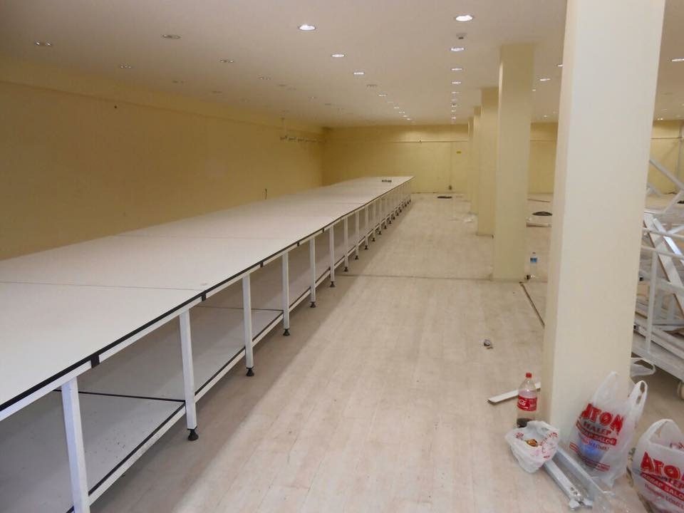 kumaş serme masası - z bant masa bant dikimhane sistemleri